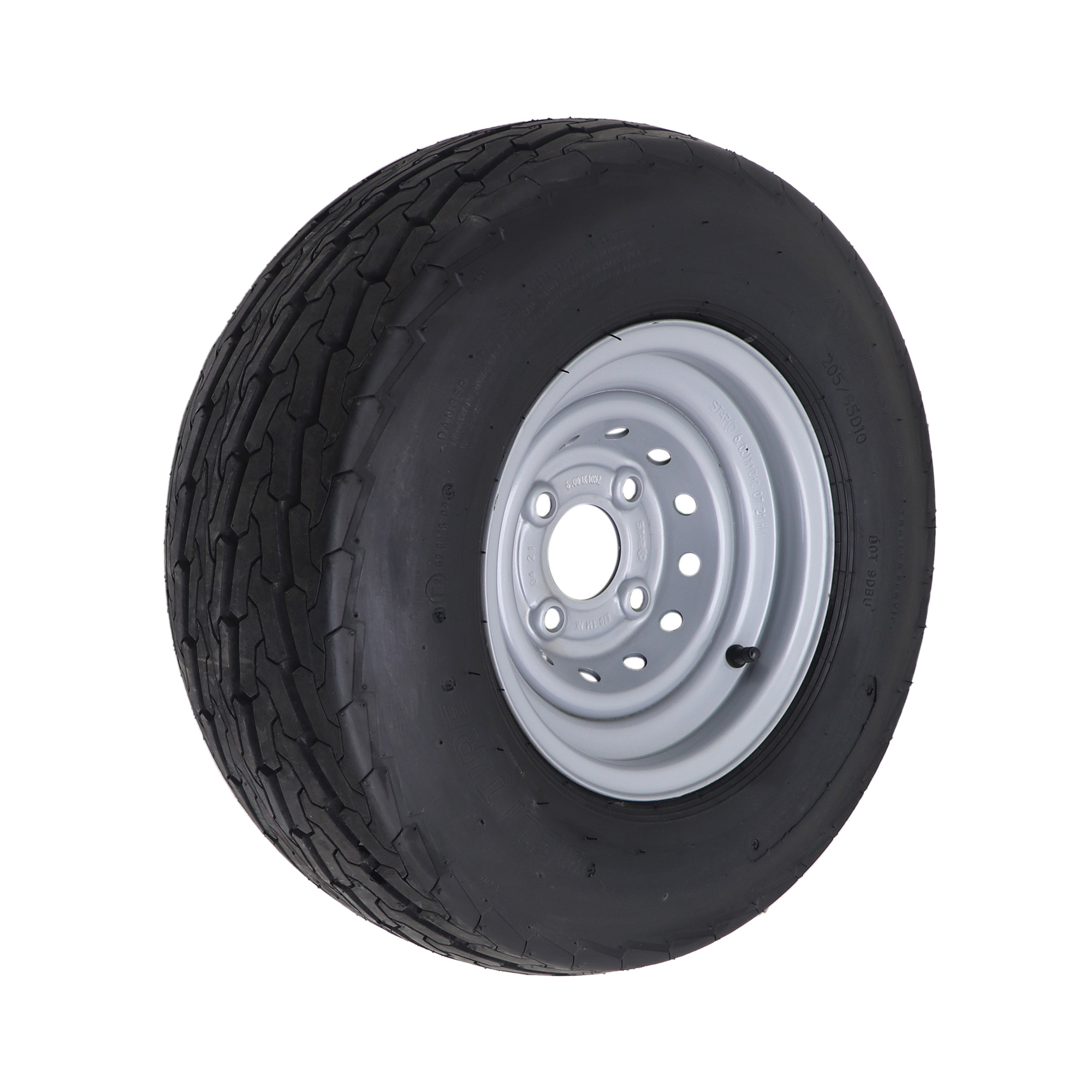 Komplet Hjul 20,5 x 8,0-10" - Ifor Williams trailer reservedele